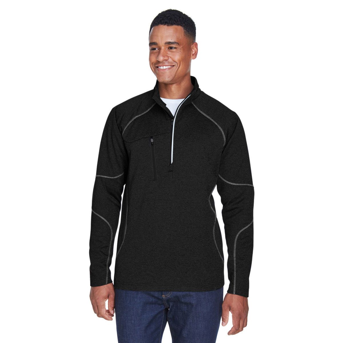 Adult catalyst performance fleece quarter-zip | Corporate Specialties
