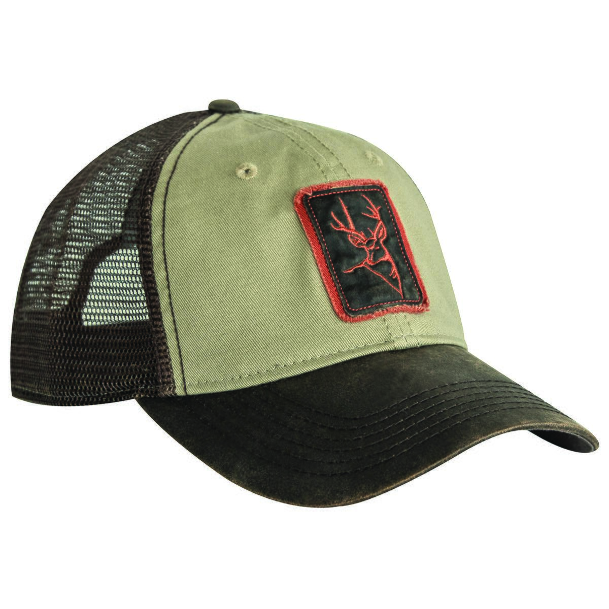 Waxy cotton trucker buck icon cap | Corporate Specialties