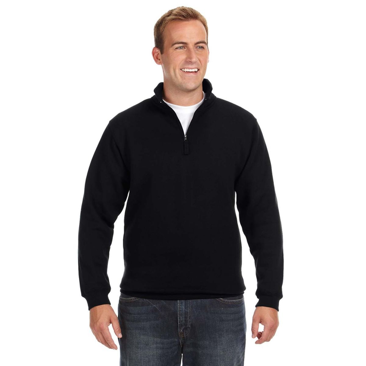 Promotional Adult heavyweight fleece quarter-zip Personalized With Your ...