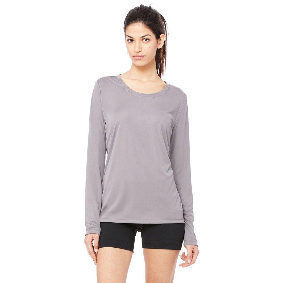 Promotional Ladies' performance long-sleeve t-shirt Personalized With ...