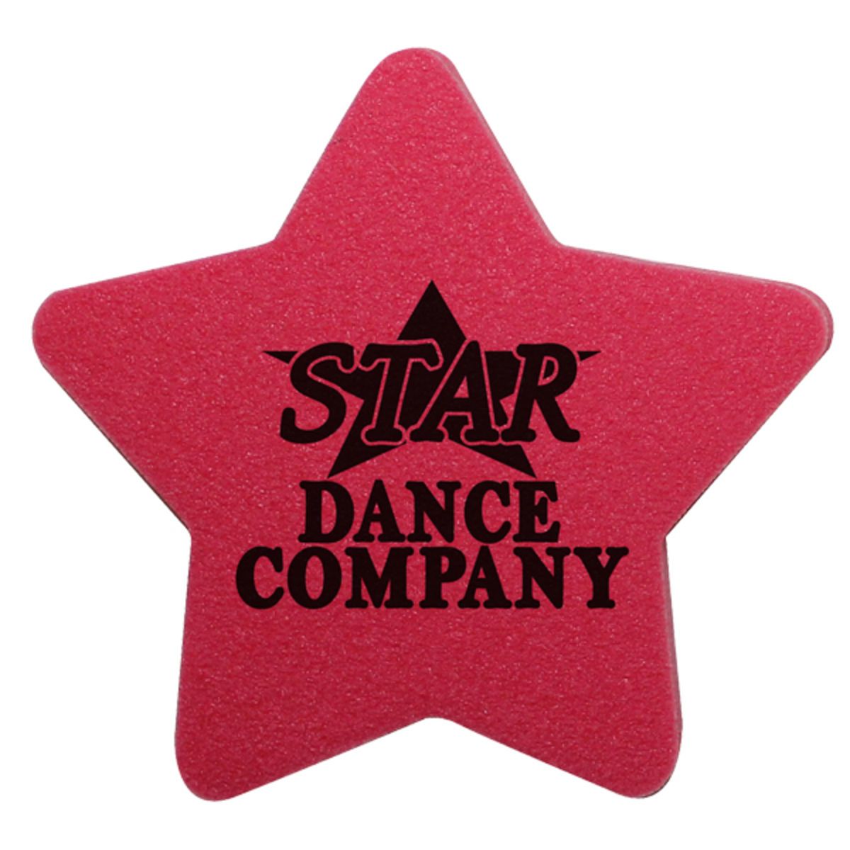 Promotional Die cut eraser - star Personalized With Your Custom Logo