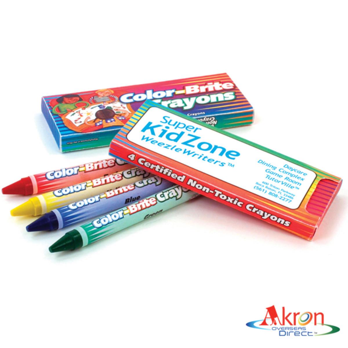 Overseas direct, color-brite crayons | Corporate Specialties