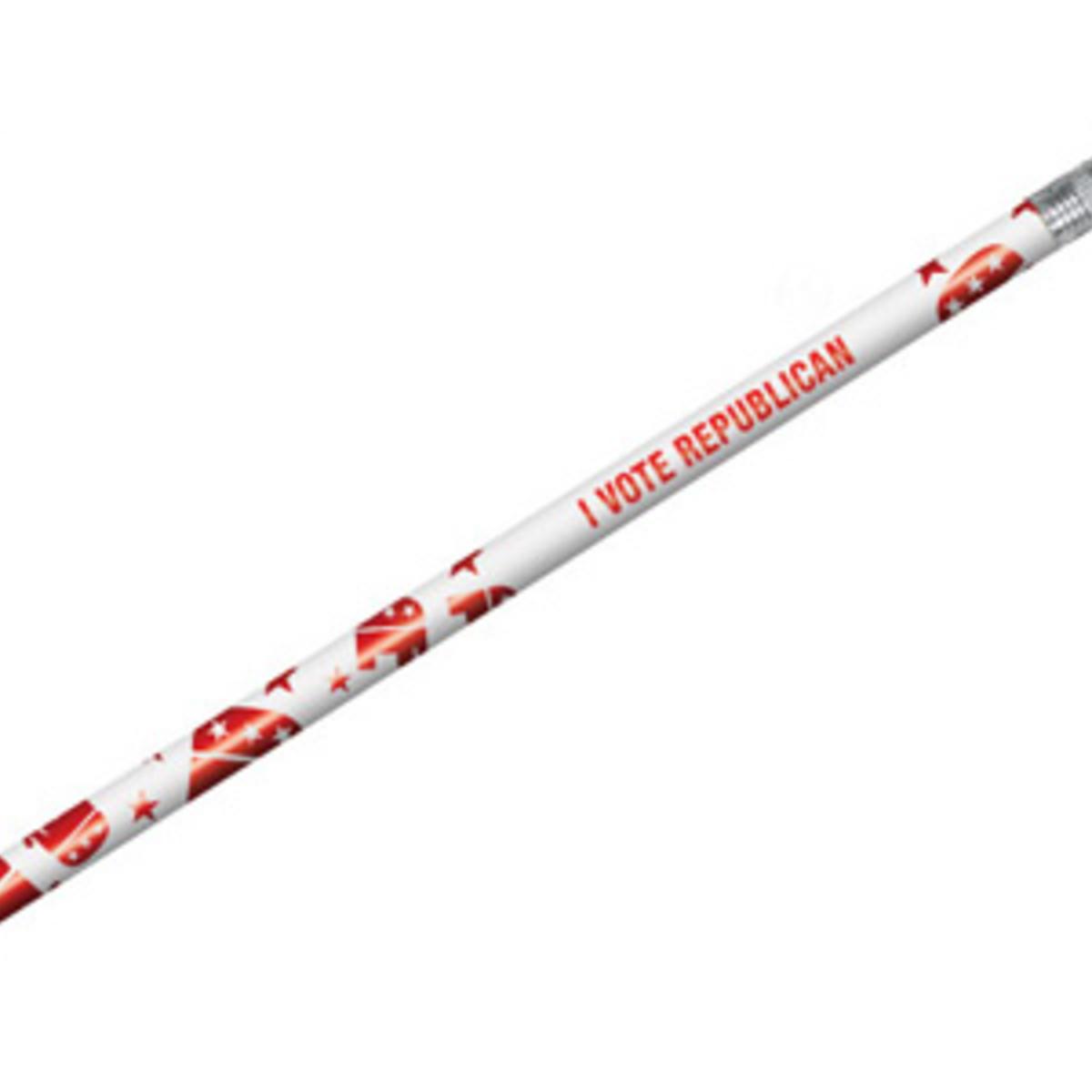 Promotional Political foil pencil - republican Personalized With Your ...