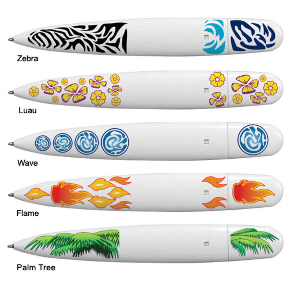 Surfboard pen, full color digital | Corporate Specialties