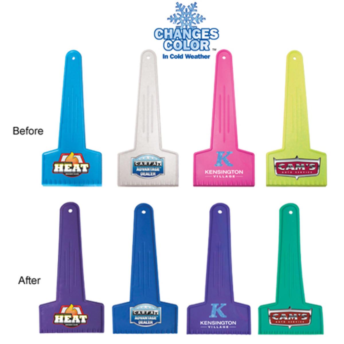 Large mood ice scraper, full color digital | Corporate Specialties