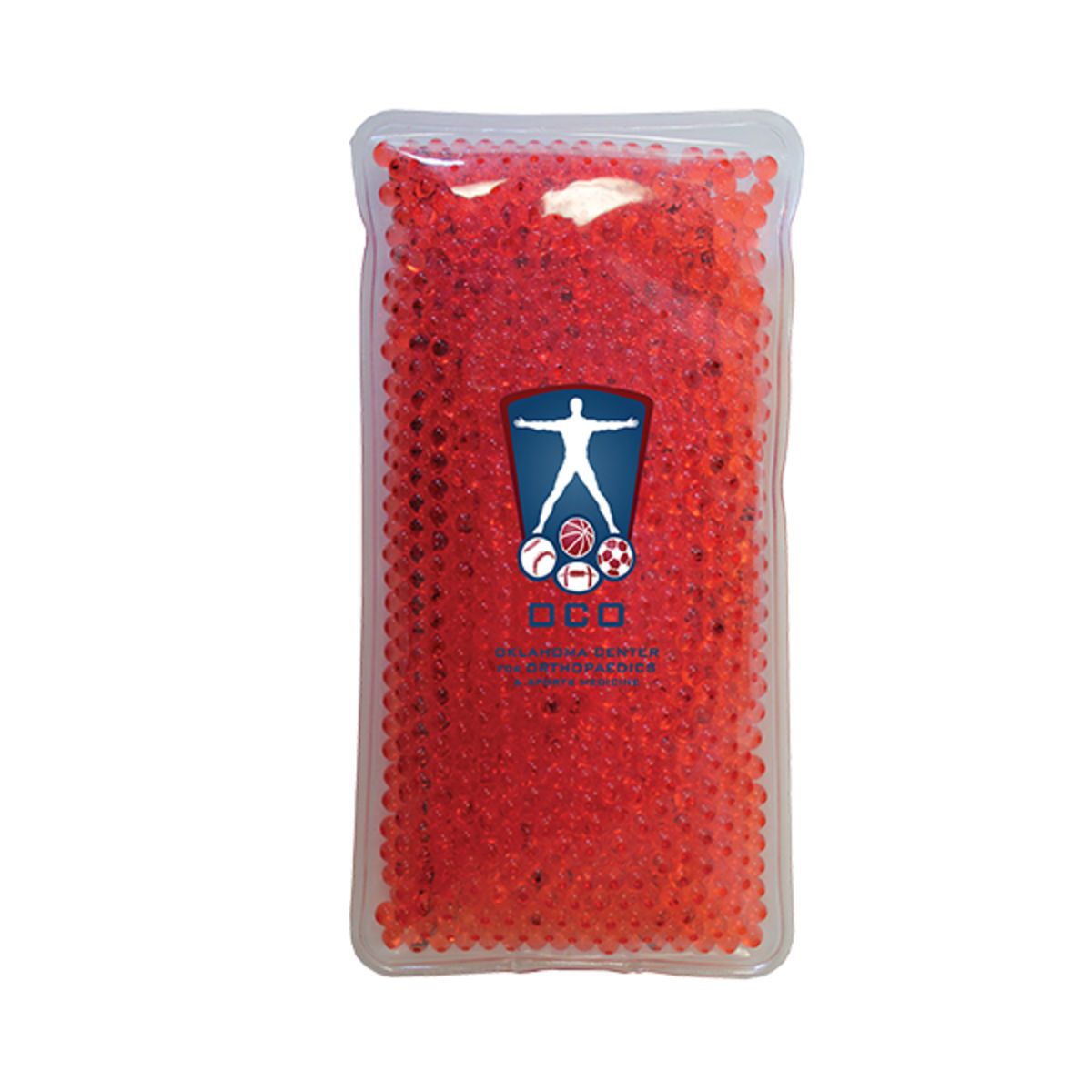 Rectangle gel bead hotcold pack, full color digital | Corporate Specialties