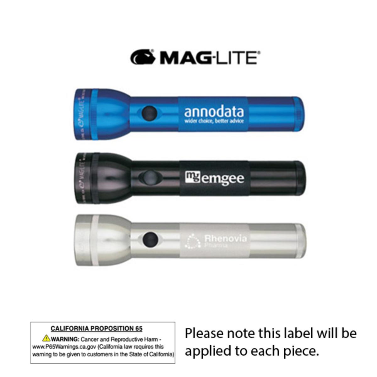 Promotional S2d mag-lite 2d laser engraved Personalized With Your ...