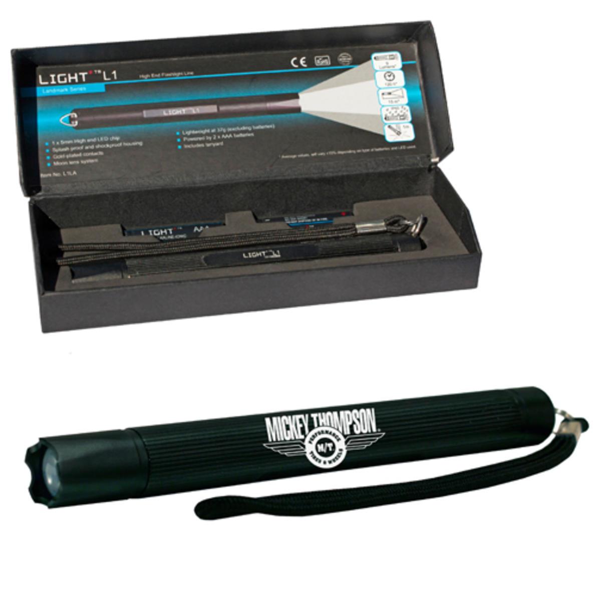 Promotional L1 light2 led flashlight- closeout Personalized With Your ...