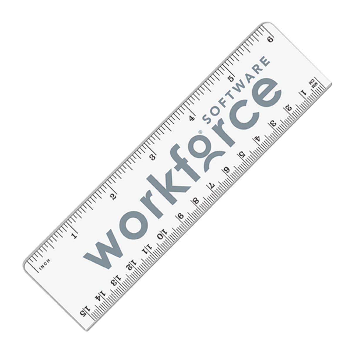 Promotional 6 plastic ruler Personalized With Your Custom Logo