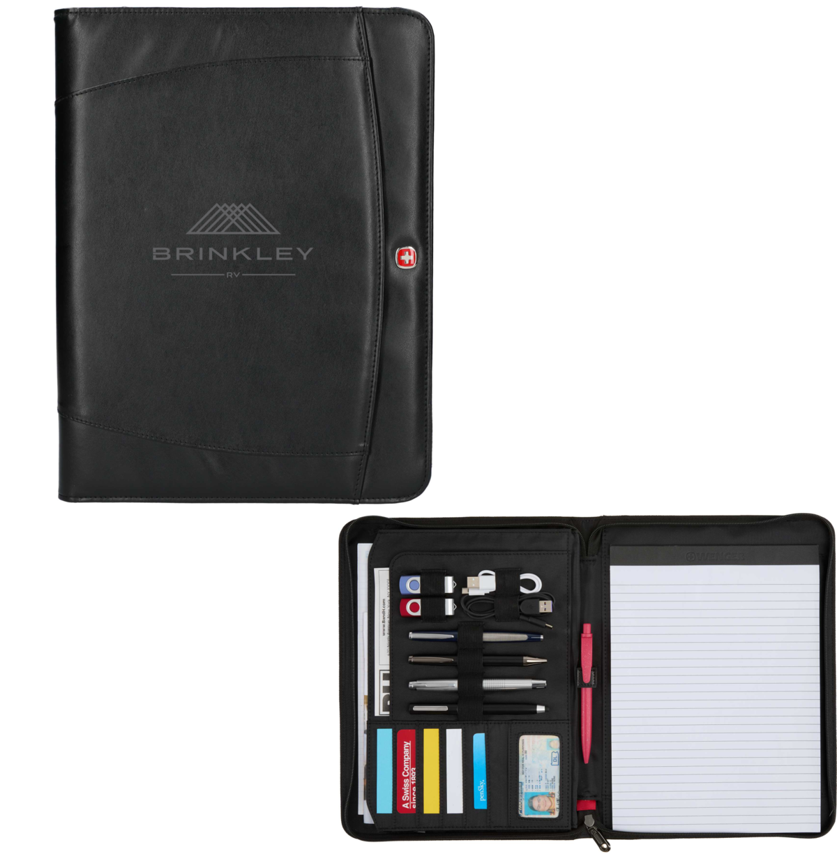 Wenger Recycled Zippered Padfolio | Brinkley RV Gear Store