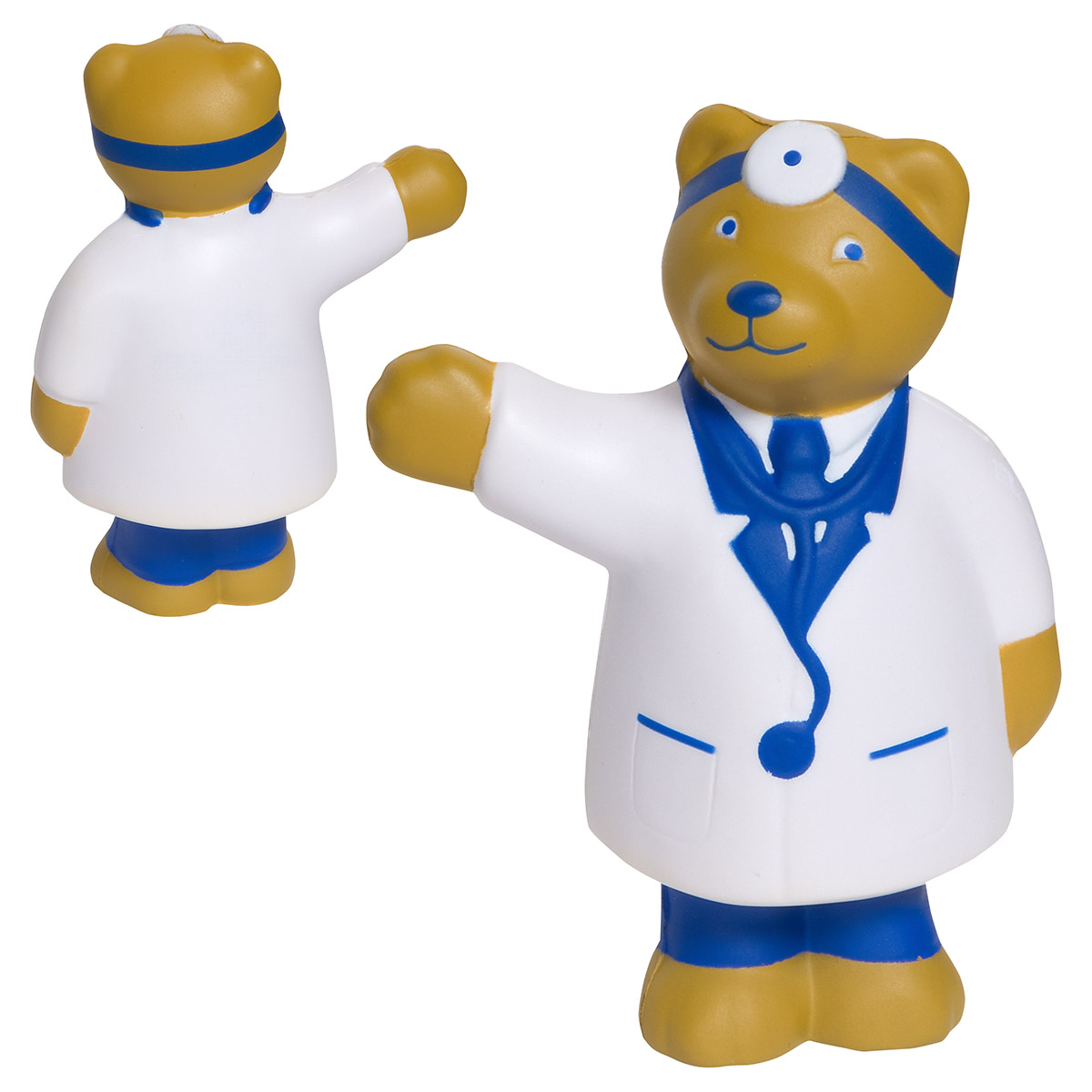 Promotional Doctor bear stress reliever Personalized With Your Custom Logo