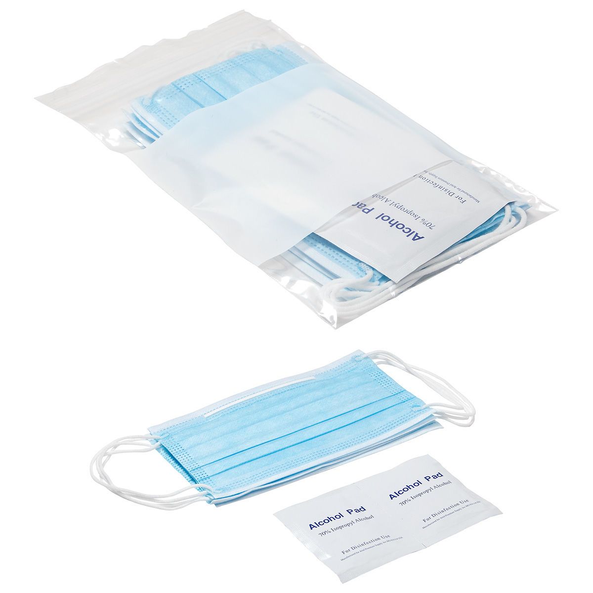 Custom Ppe basic kit with imprinted bag | BrandExtenders