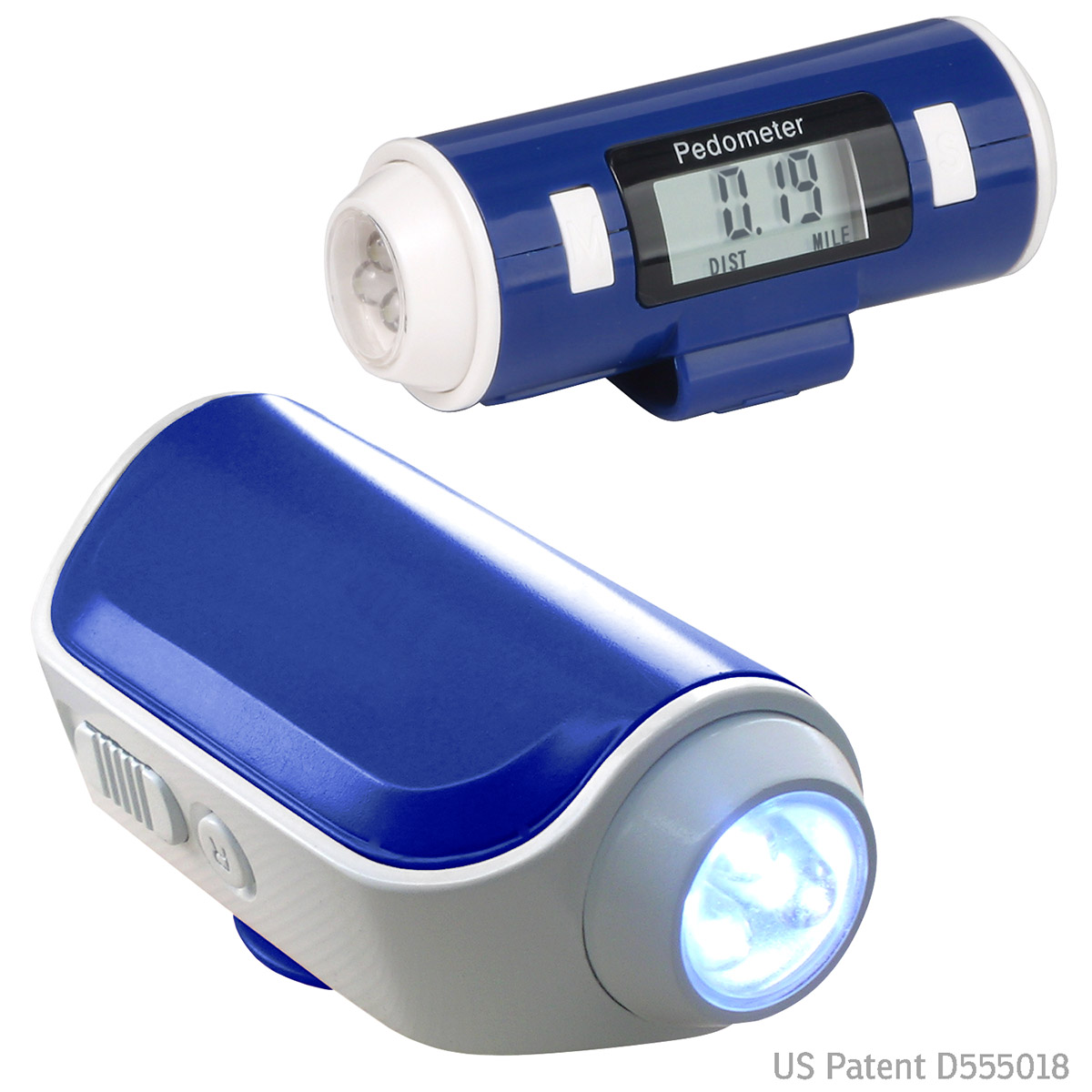 Promotional Flashlight and siren pedometer Personalized With Your ...