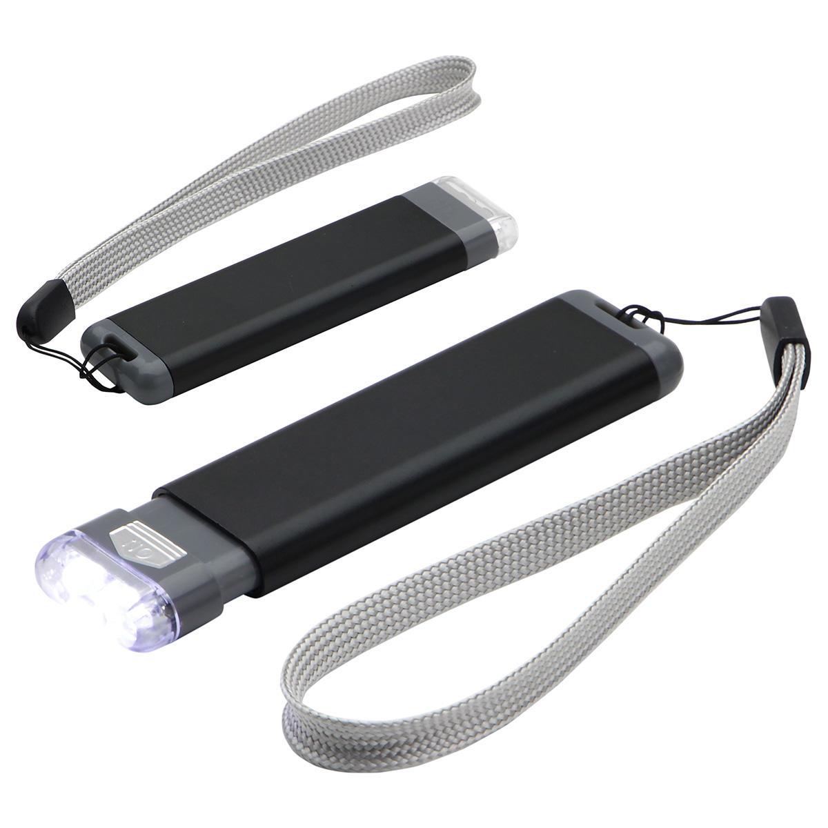 Promotional Slide 'n shine led pocket flashlight Personalized With Your ...