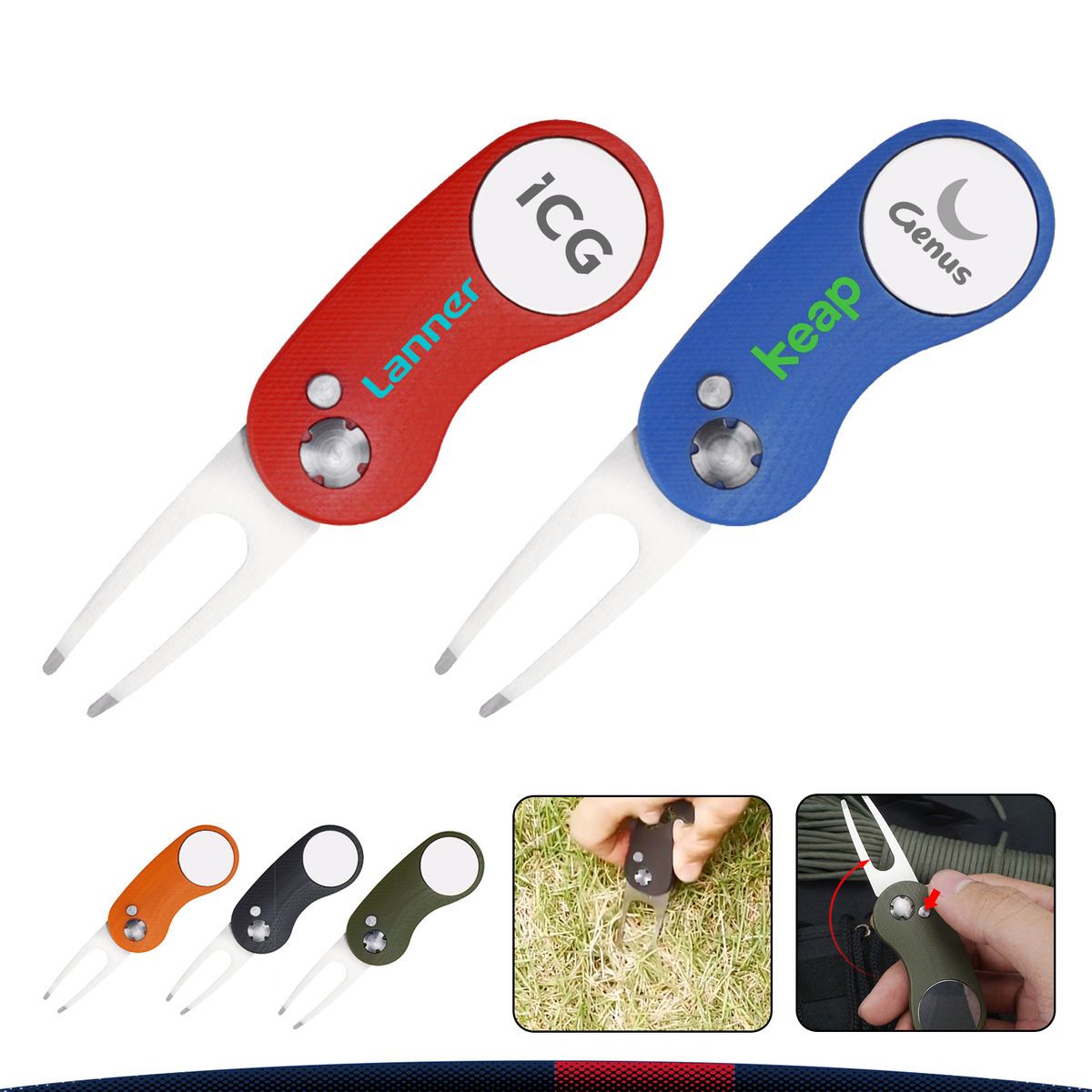 Crale Golf Divot Tool | SWAGBOX.COM