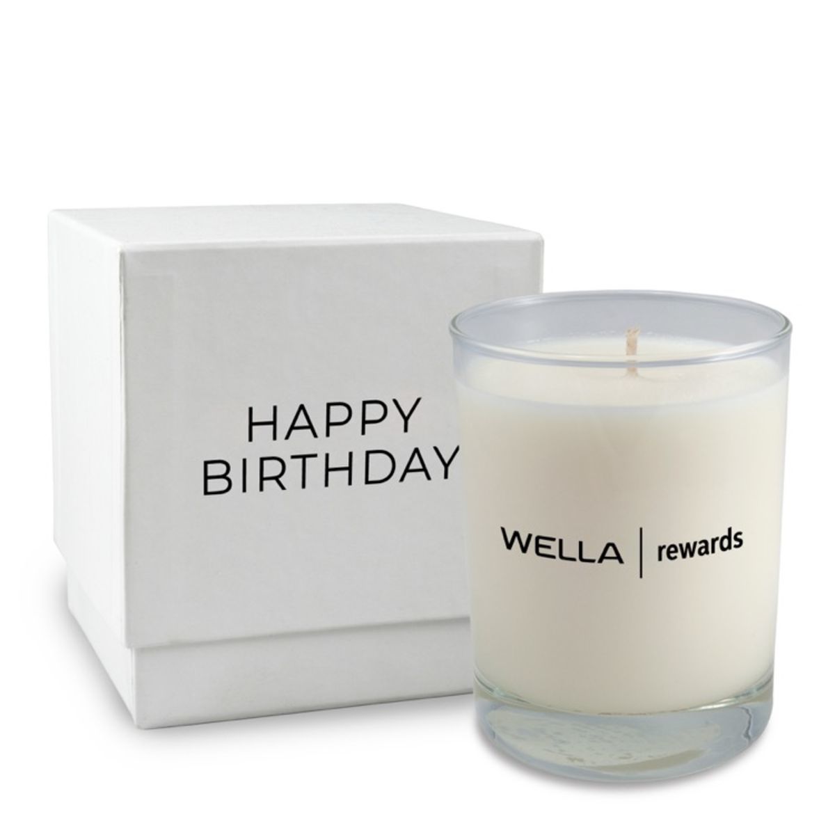 14 oz. clear luxury candle with gift box | Corporate Specialties