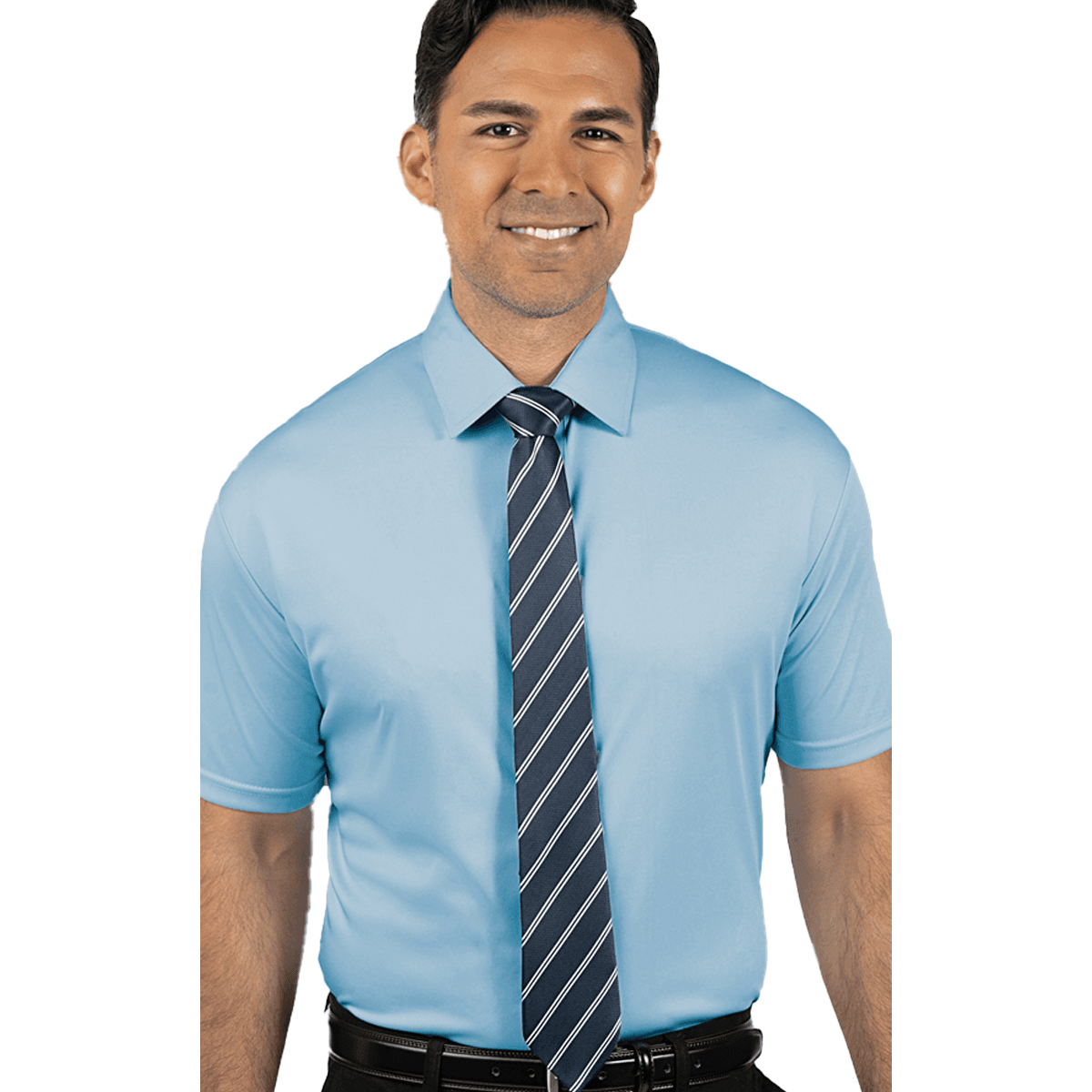 Mens bonded collar dress polo | SWAGBOX.COM