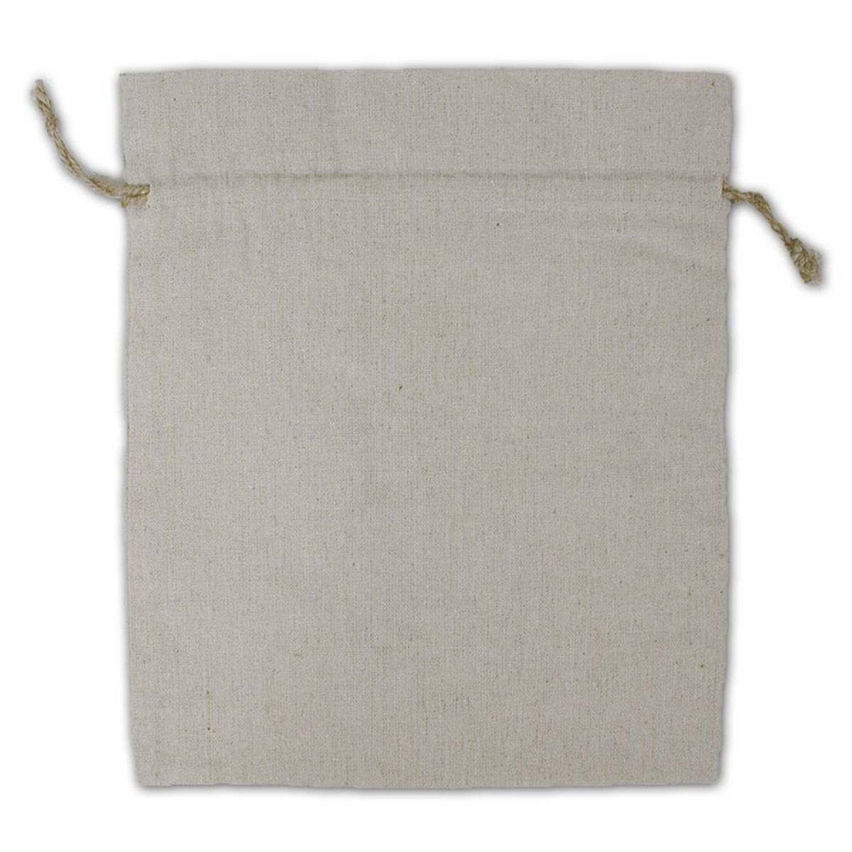 Custom Rebel rough 100% natural cotton drawstring bag w hemp drawstring ...