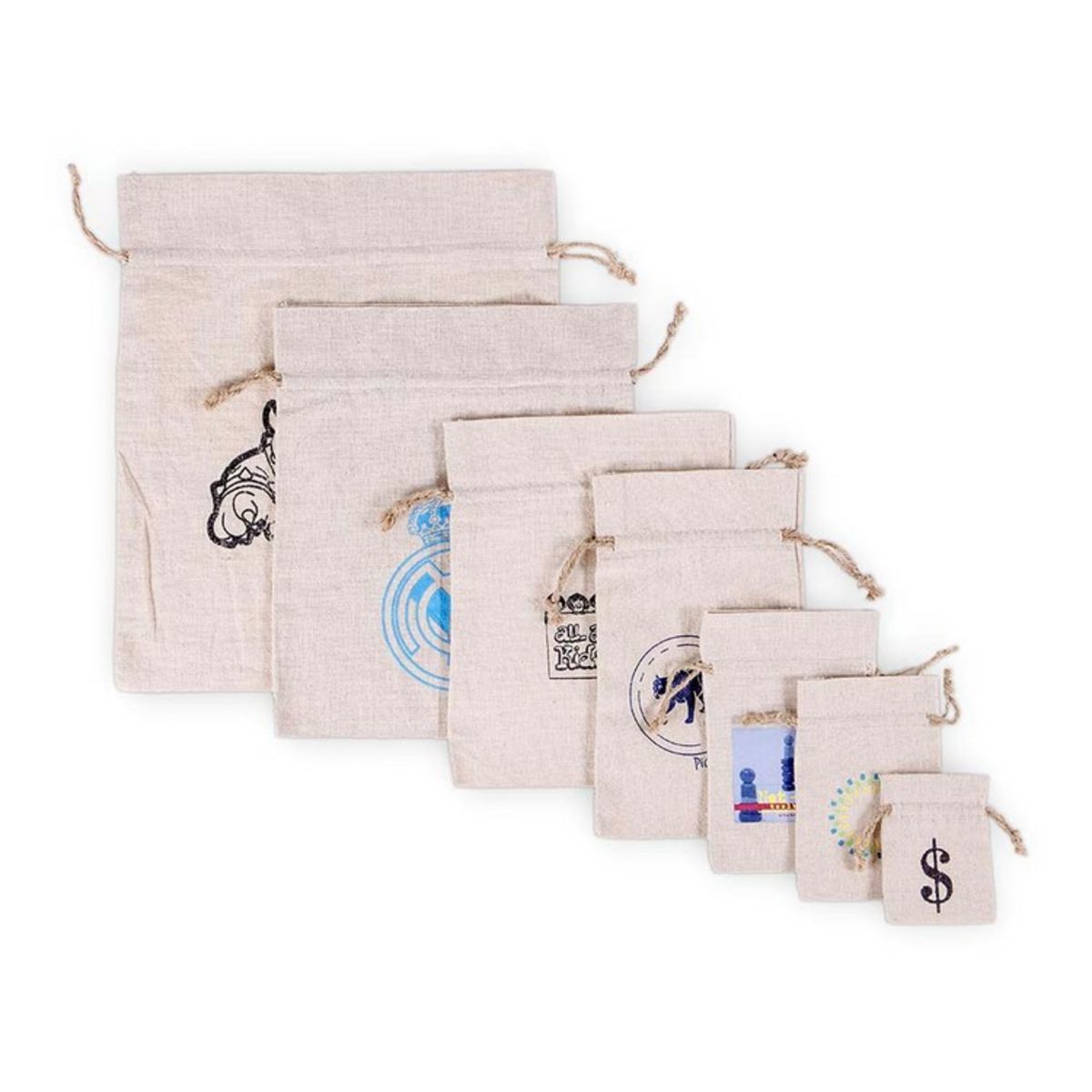 REBEL Rough 100% Natural Cotton Drawstring Bag w hemp drawstring 3x4 ...