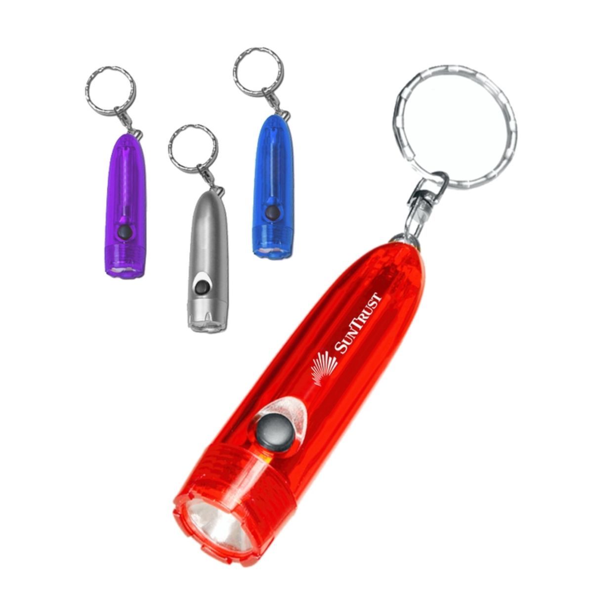 Mini flashlight keychain | SWAGBOX.COM