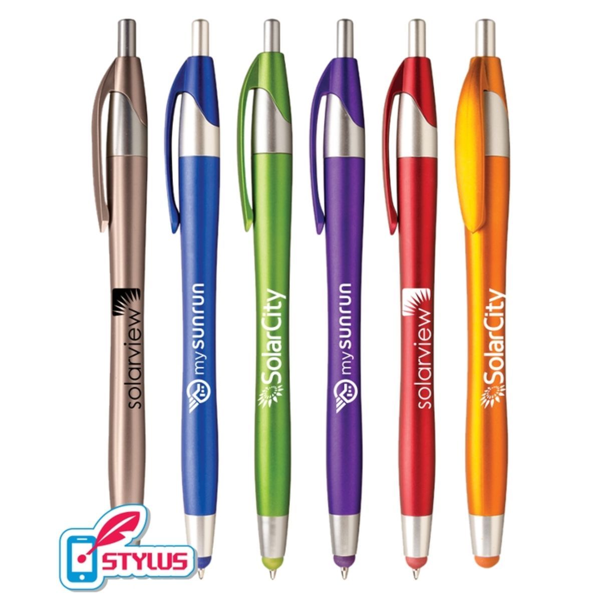 Spring elegant stylus click pen | Order Swag