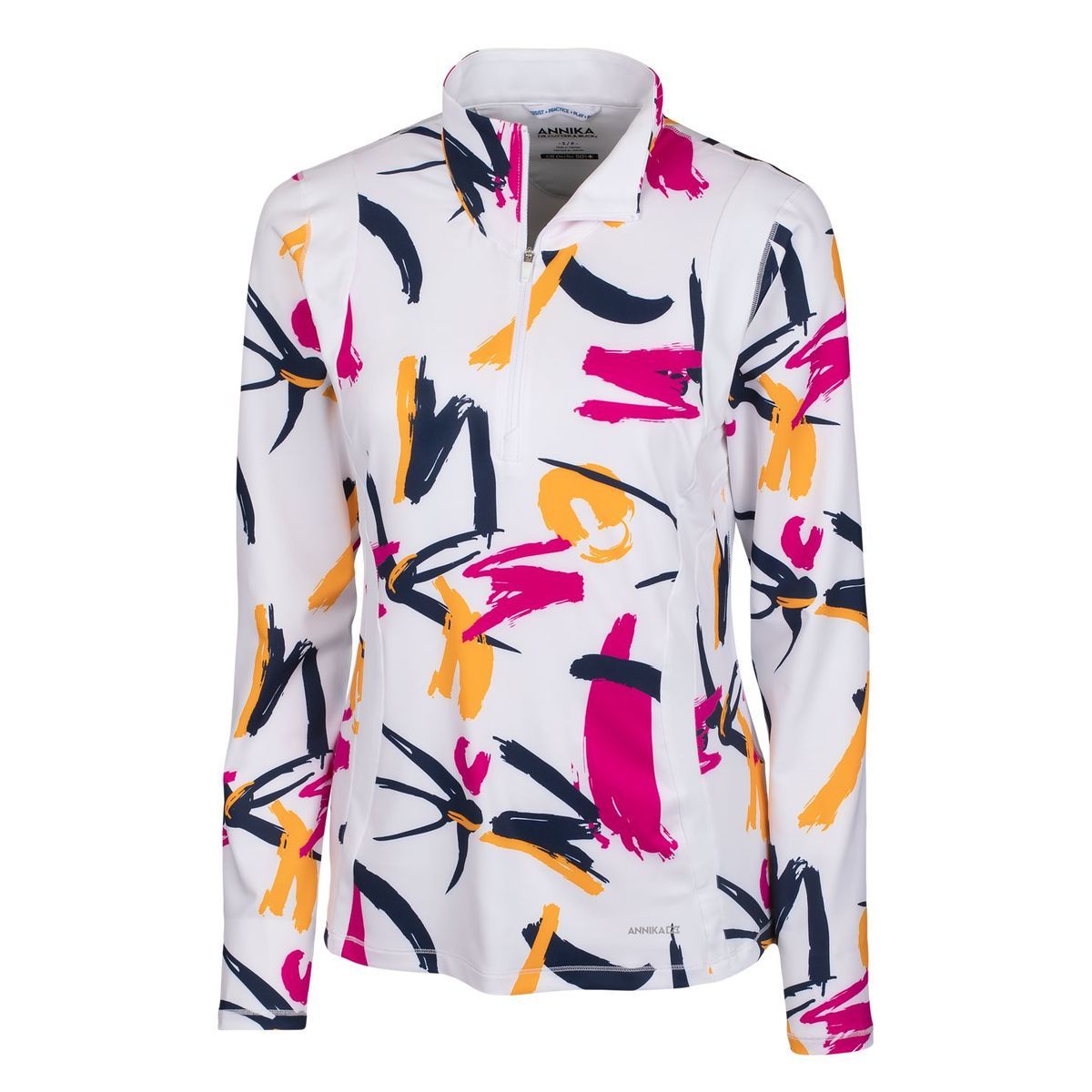 Promotional Annika trophy print half zip Personalized With Your Custom Logo