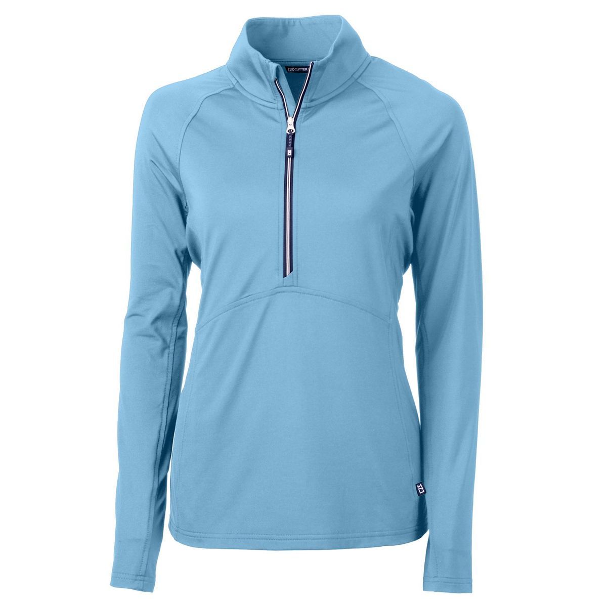 Cutter & Buck Adapt Eco Knit Stretch Recycled Womens Half Zip Pullover ...