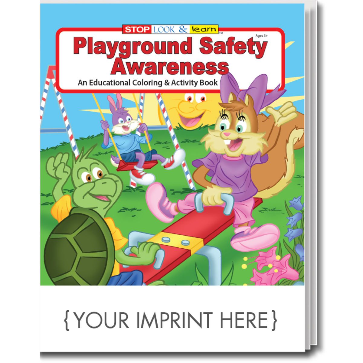 Coloring book - playground safety awareness coloring activity book ...
