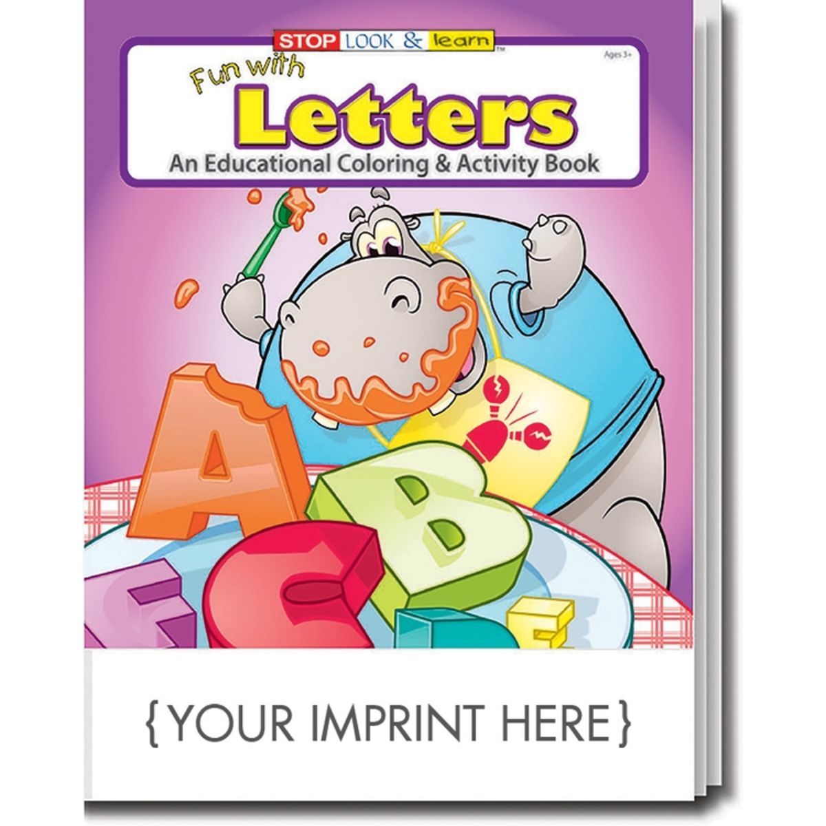 Coloring book - fun with letters coloring activity book | Corporate ...