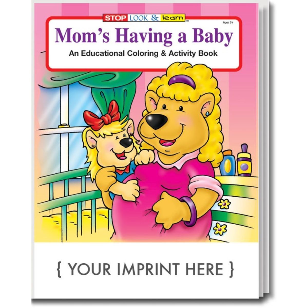 Coloring book - mom's having a baby coloring activity book | Corporate ...