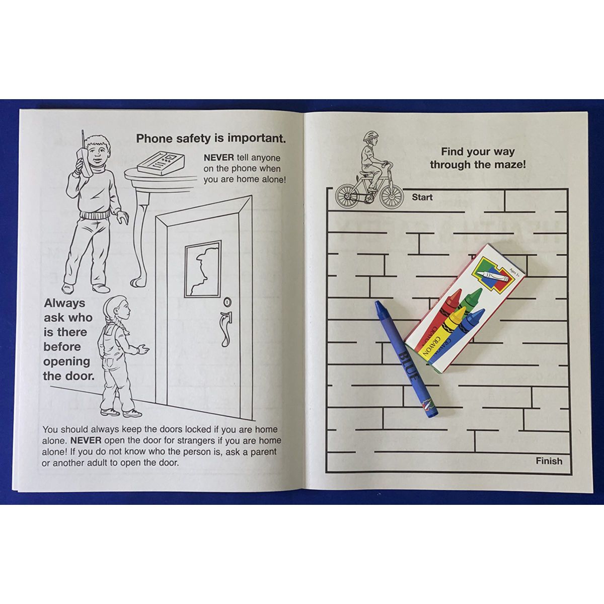 Coloring set - a guide to health and safety coloring book fun pack ...