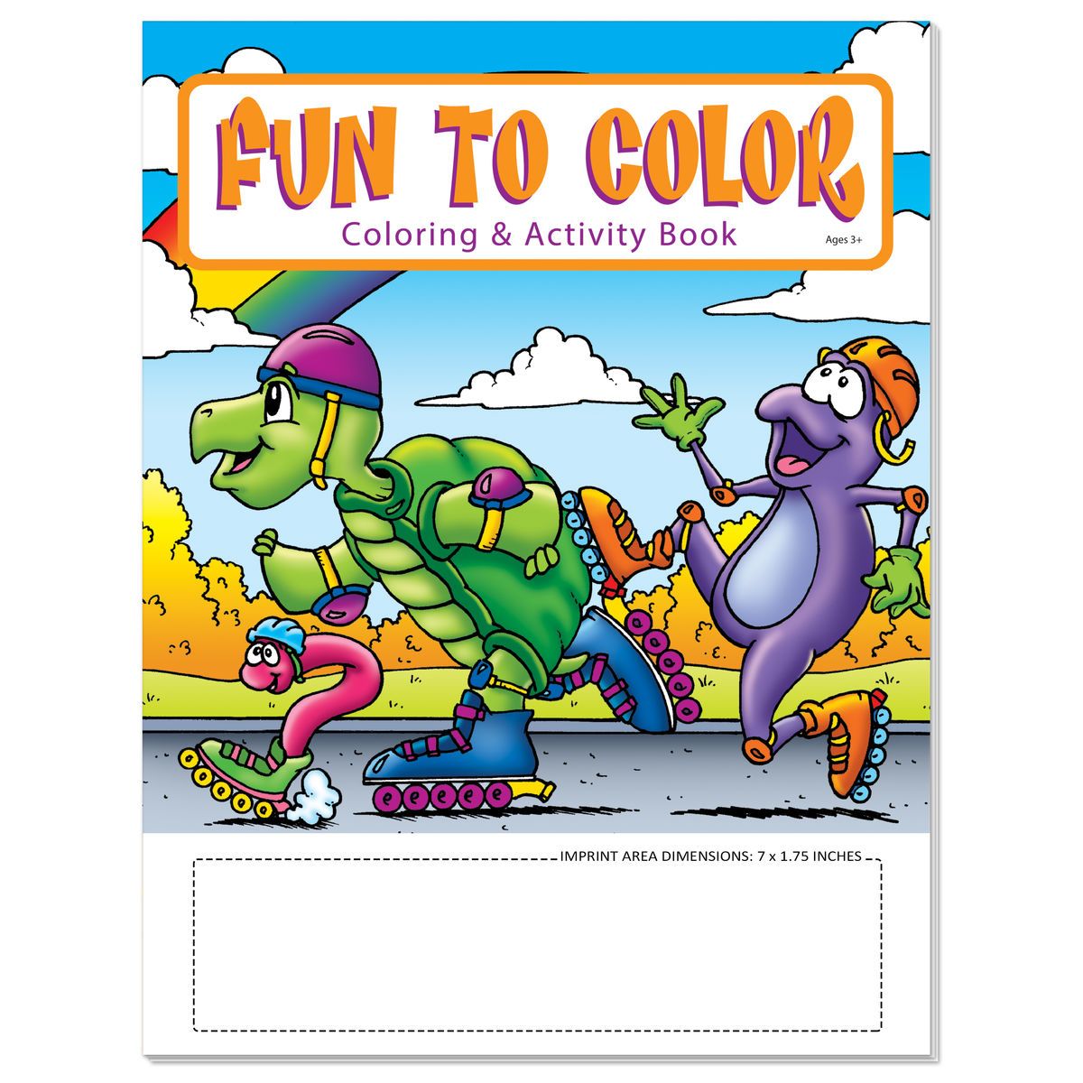 Promotional Coloring book - fun to color coloring activity book ...