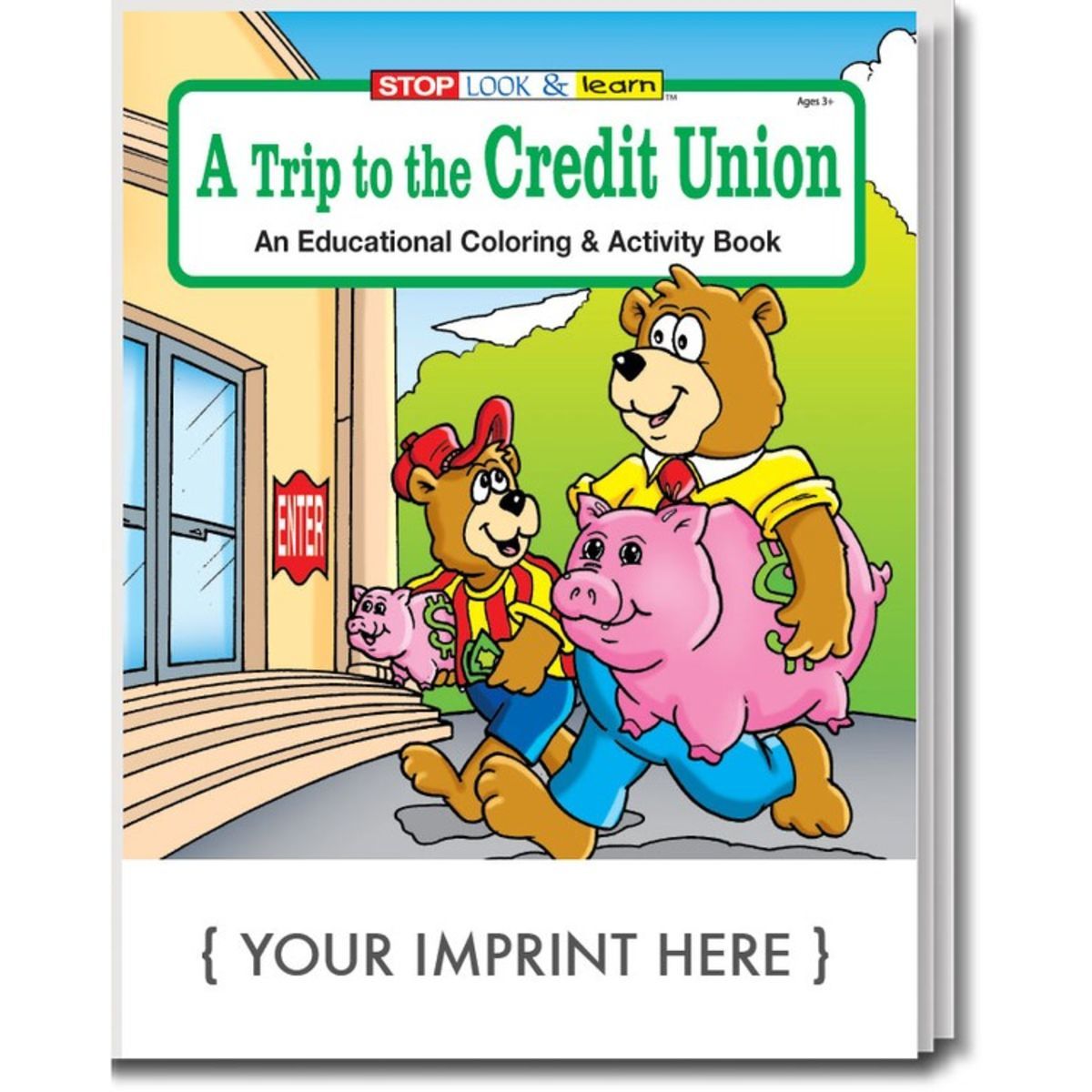 Promotional Coloring book - a trip to the credit union coloring ...