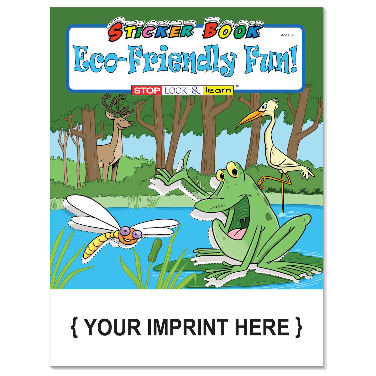 Promotional Sticker book - eco-friendly fun! sticker book Personalized ...