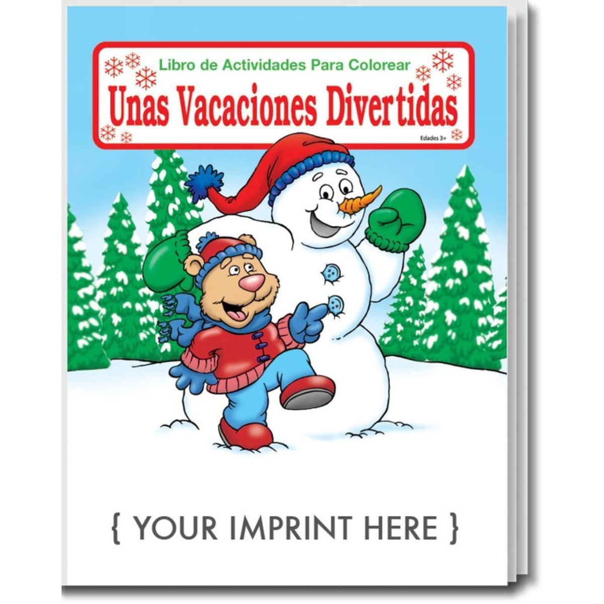 Promotional Coloring book - holiday fun (spanish) coloring activity ...