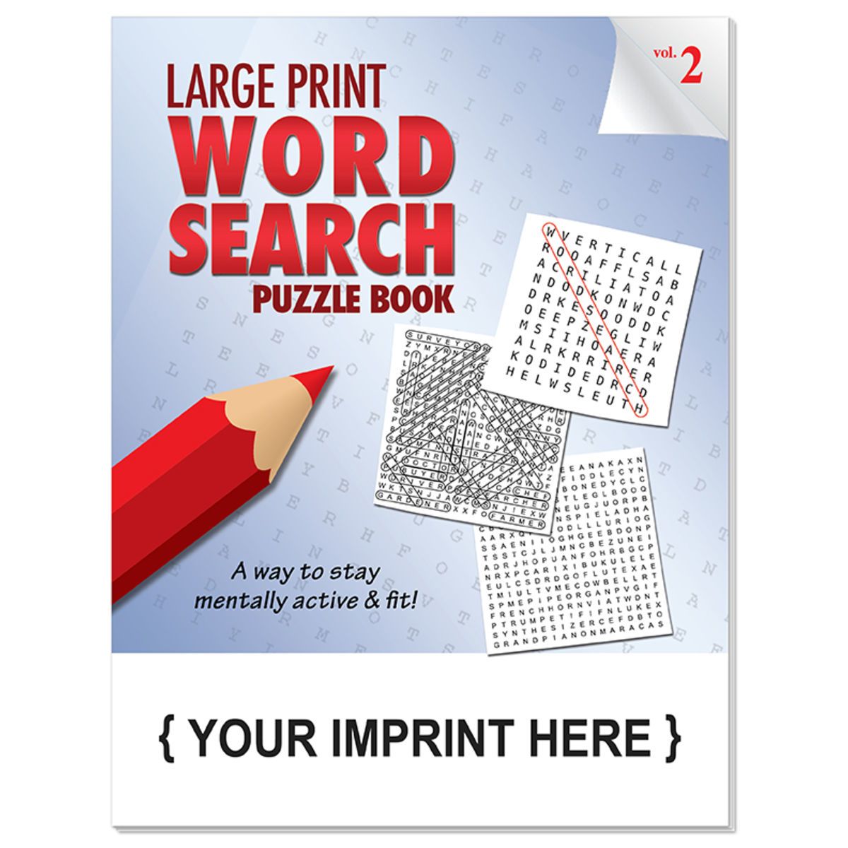 Puzzle book - large print word search puzzle book - volume 2 | Coggins ...