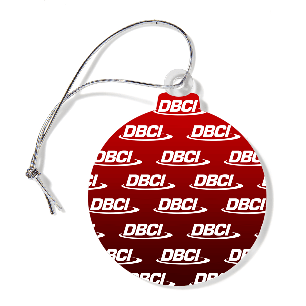 Promotional Ball Shaped Usa Made Acrylic Ornament Personalized With Your Custom Logo