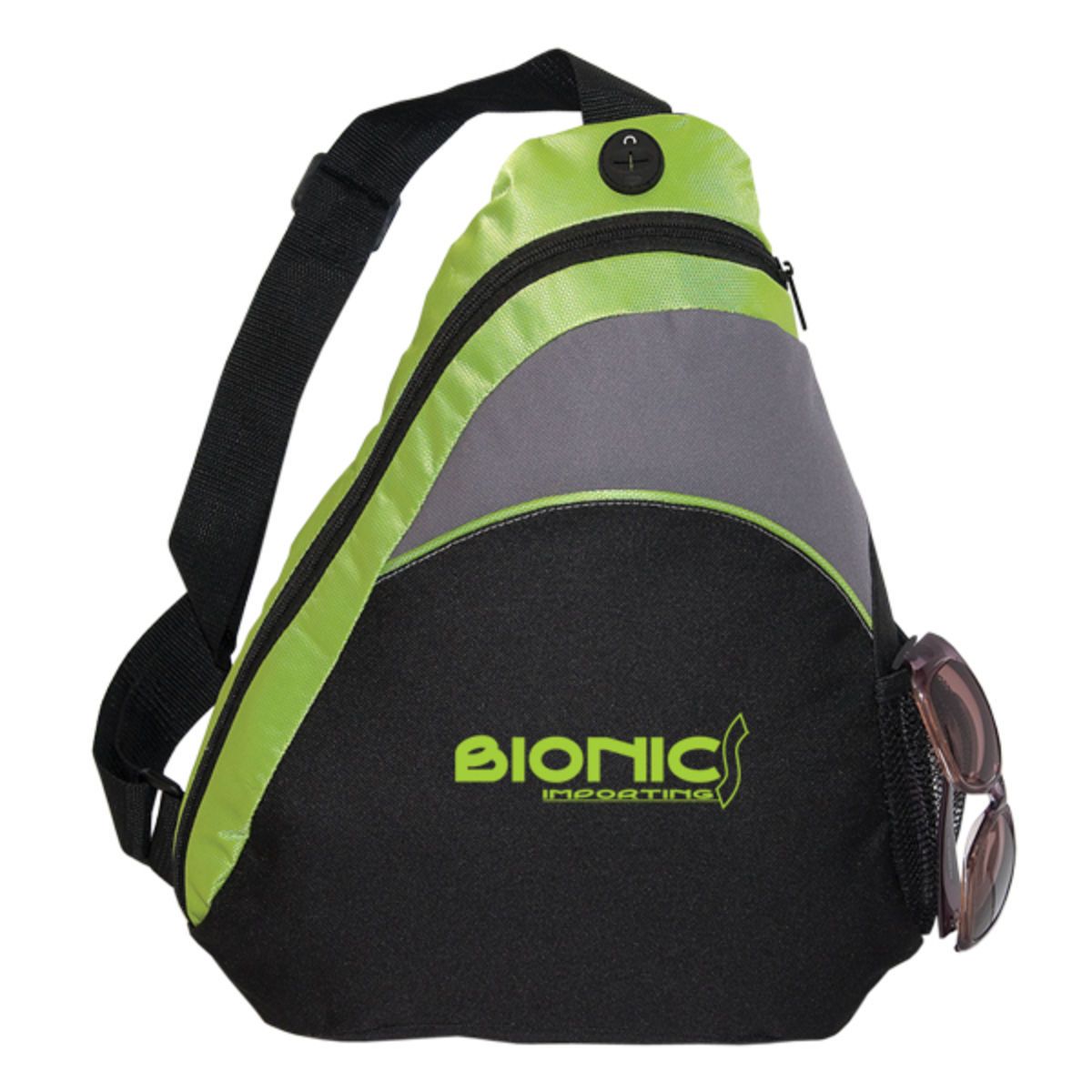 Promotional Cobalt sling backpack Personalized With Your Custom Logo