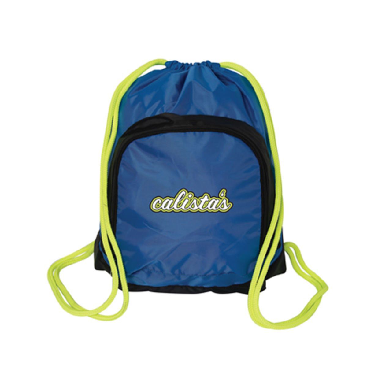 Promotional Fleet footer drawstring backpack Personalized With Your ...