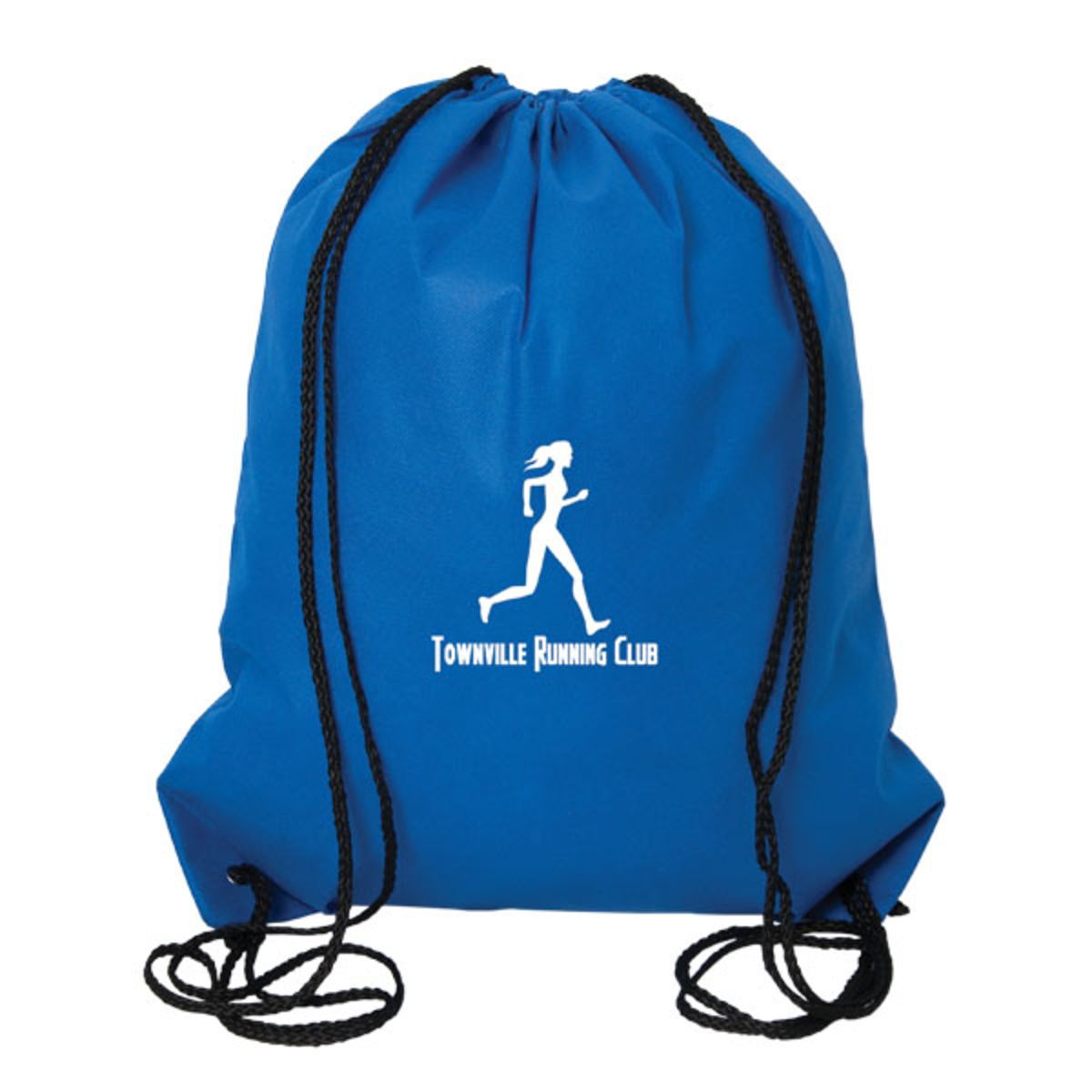 Promotional URBAN ADVENTURER NON WOVEN DRAWSTRING BACKPACK Personalized ...