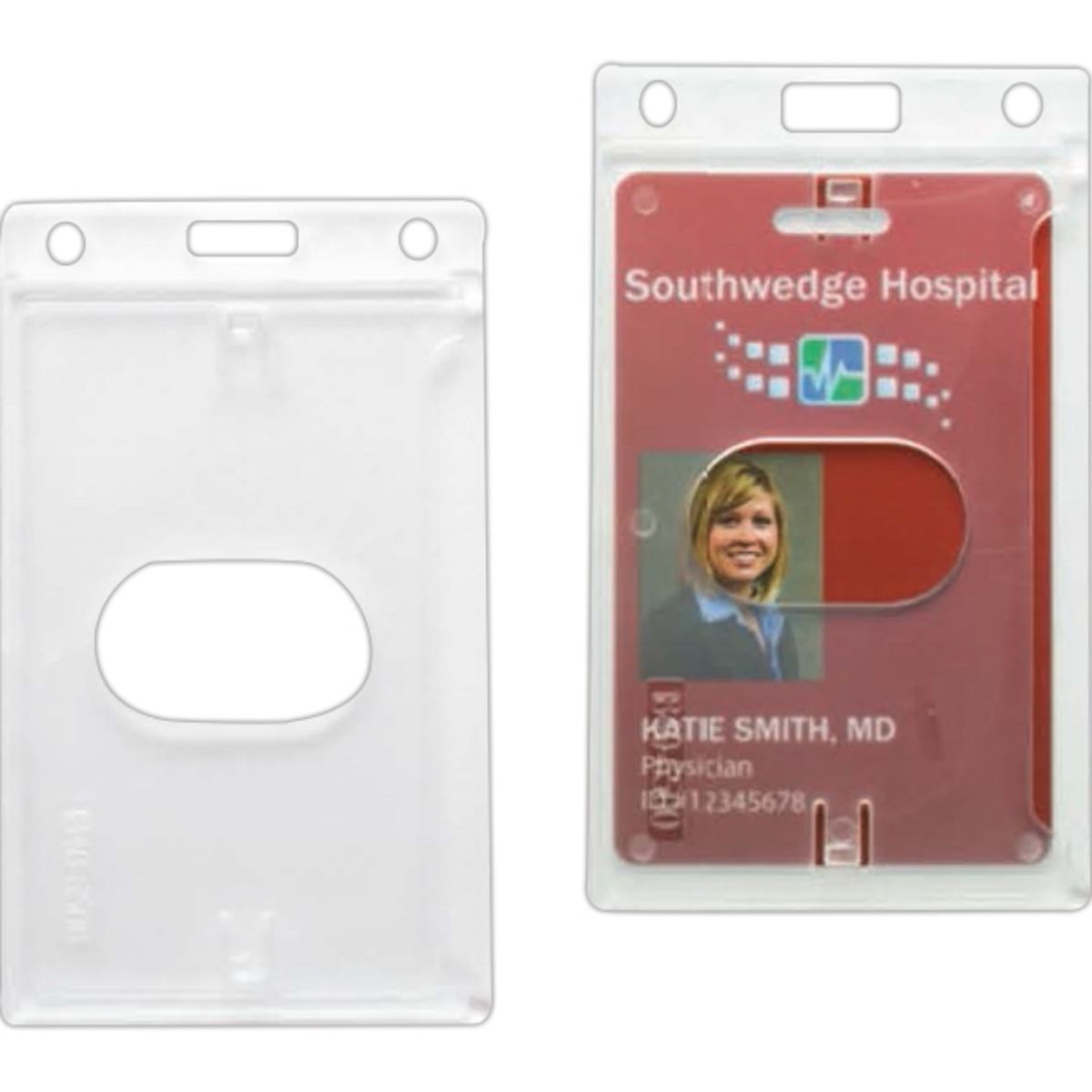 Vertical Thumb Notch Card Dispenser | Corporate Specialties