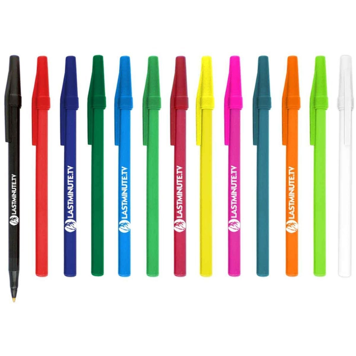 Belfast b ballpoint pen solid colored barrel value stick pen | Order Swag