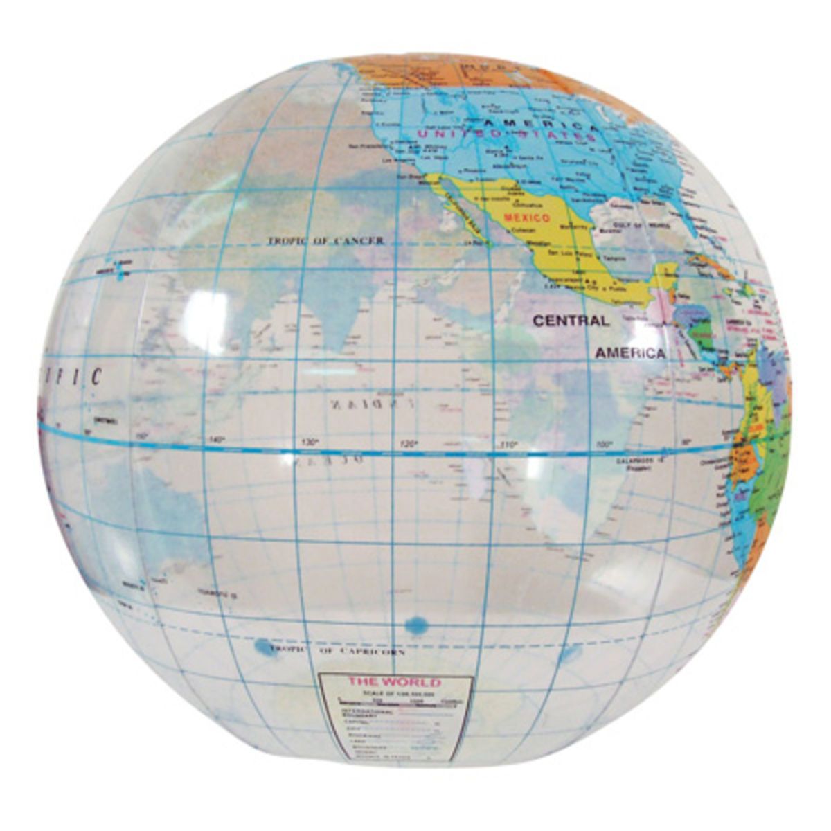 Promotional 16 globe beach ball Personalized With Your Custom Logo