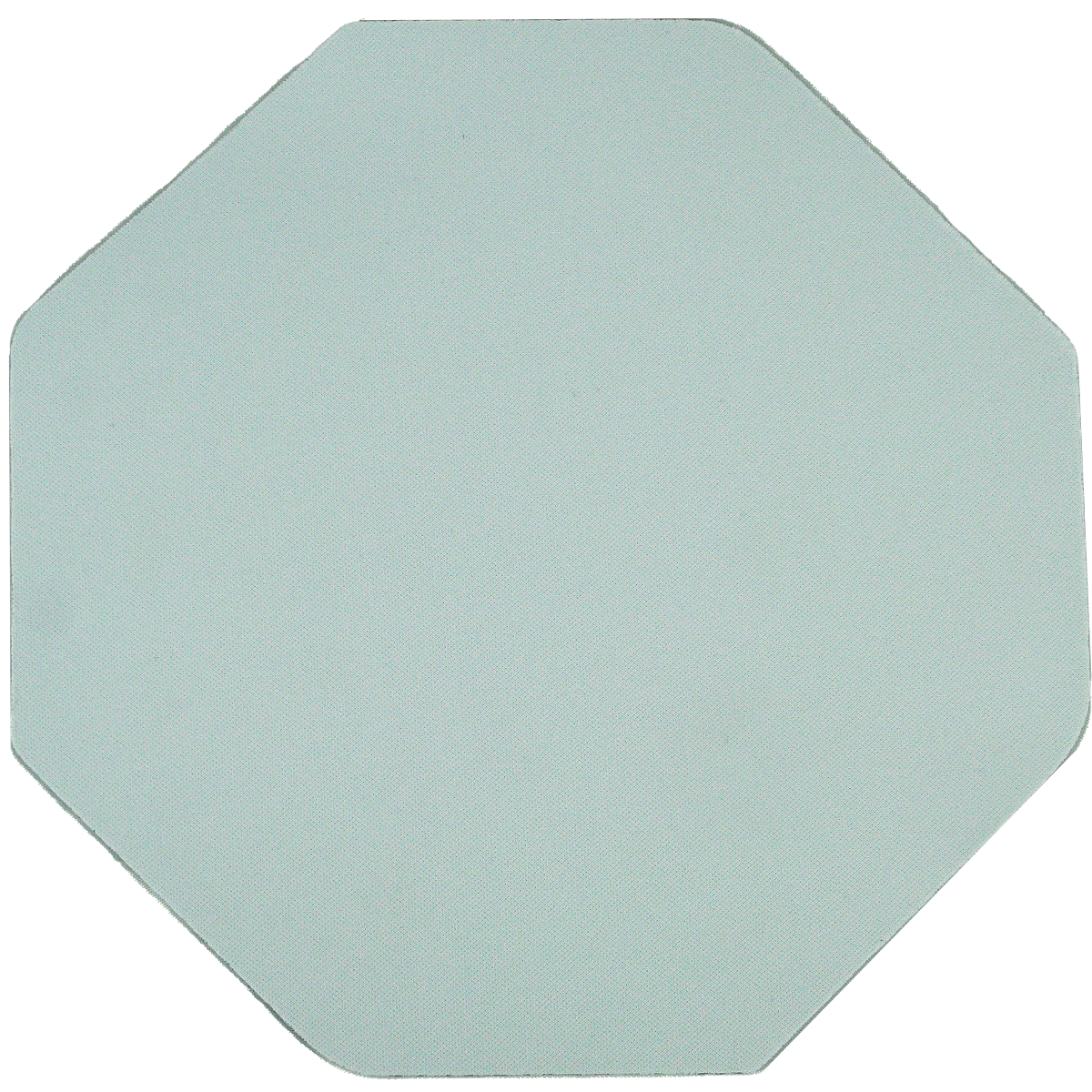 Promotional Octagon shape soft mouse pad 8x 8x 0.125 Personalized With ...