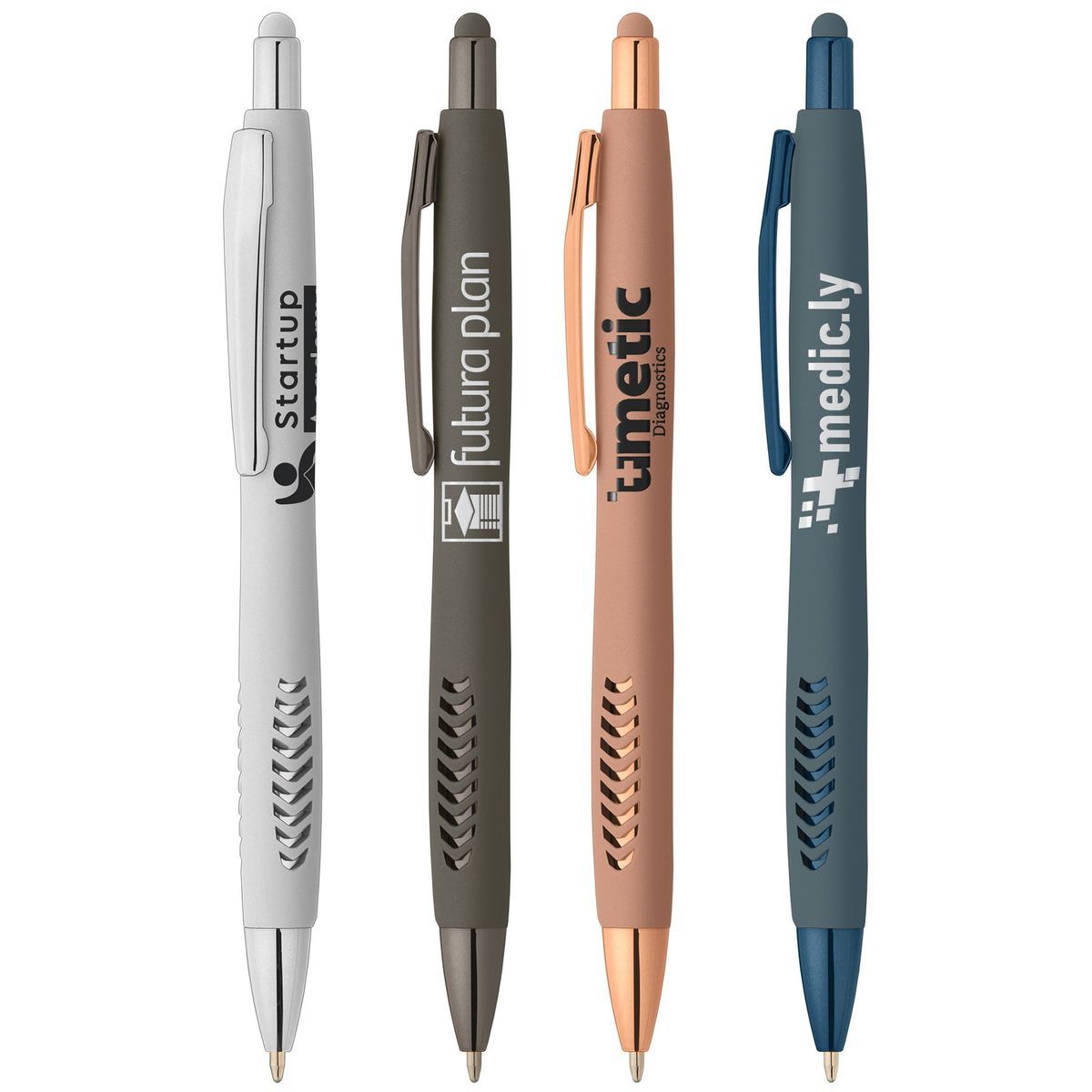 Avalon softy monochrome metallic stylus pen | SWAGBOX.COM