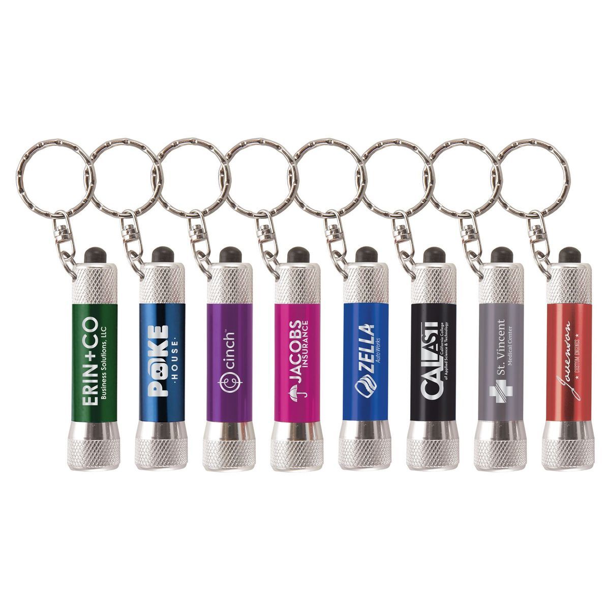 Chroma - led flashlight with keyring - laser | Order Swag