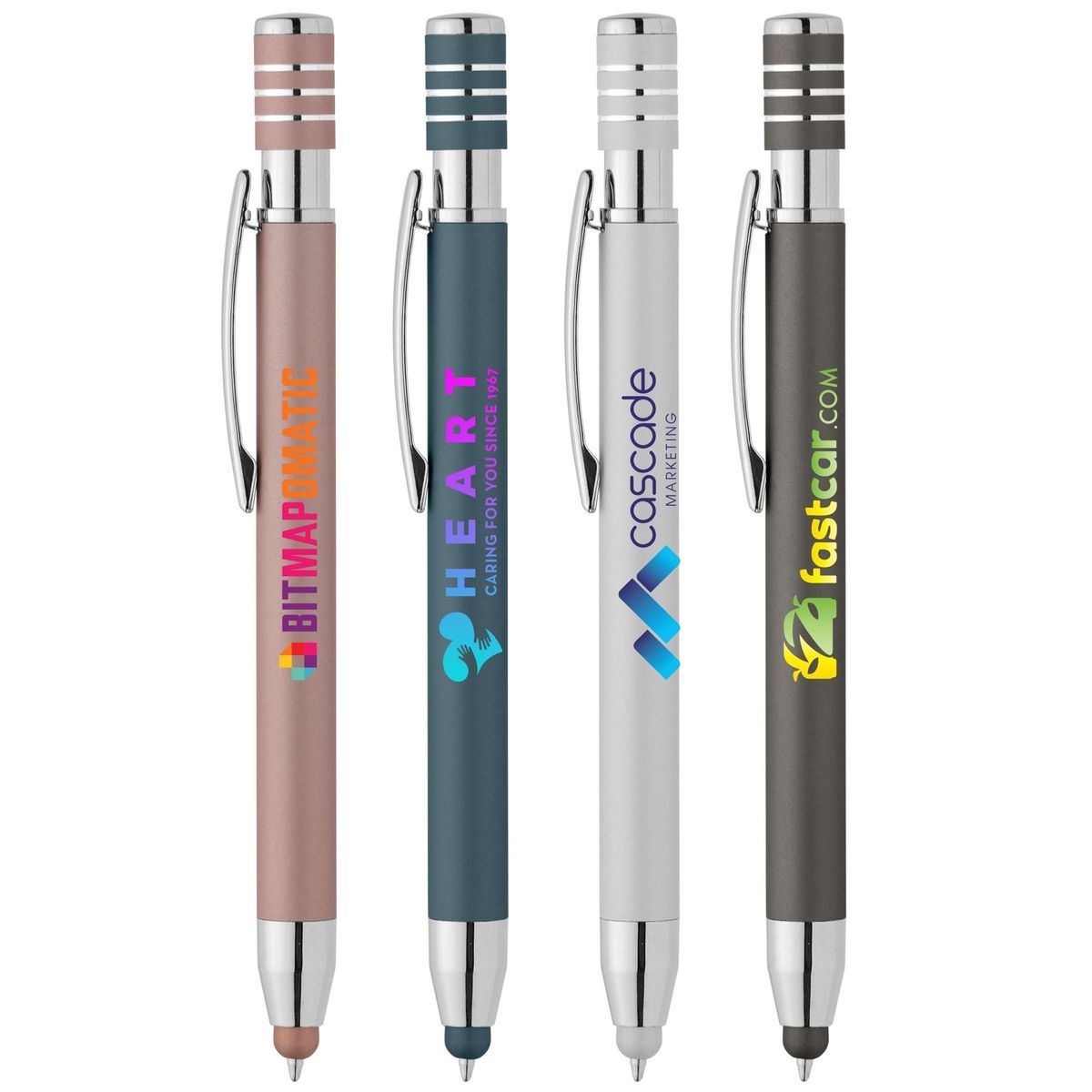 Marin softy metallic pen w/ stylus | Inkmule