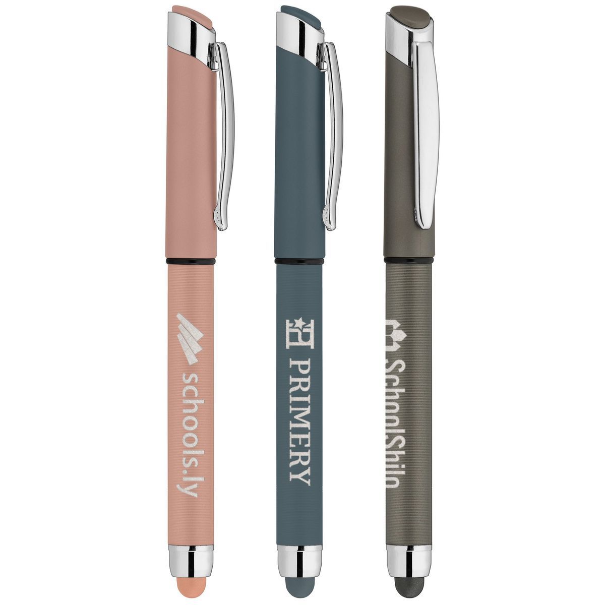 Regency gel softy metallic stylus metal pen | Vertika Promos