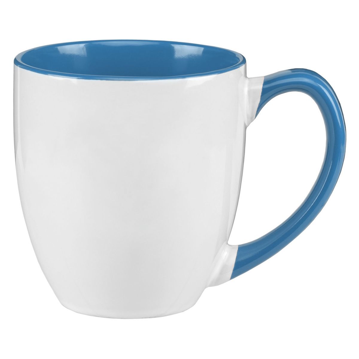 16 oz two-tone ceramic bistro mug | Corporate Specialties
