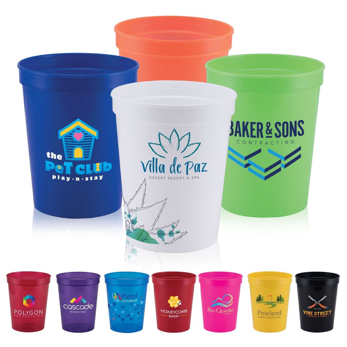 Touchdown 16 Oz Stadium Cup Order Swag
